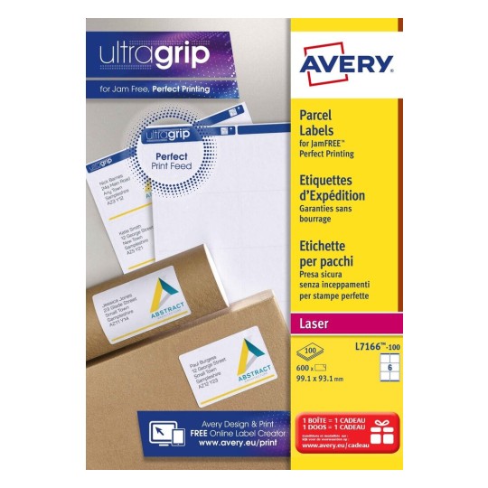 Verzendetiketten | L7166-100 | Avery