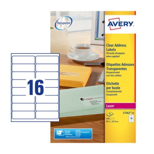 Universele etiketten | 3484 | Avery