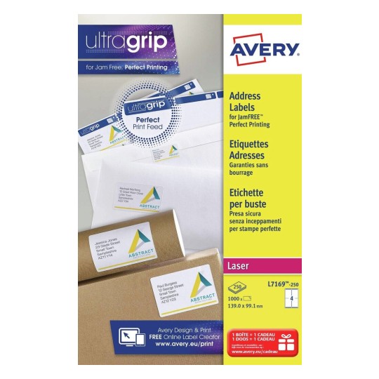 Verzendetiketten | L7169-250 | Avery