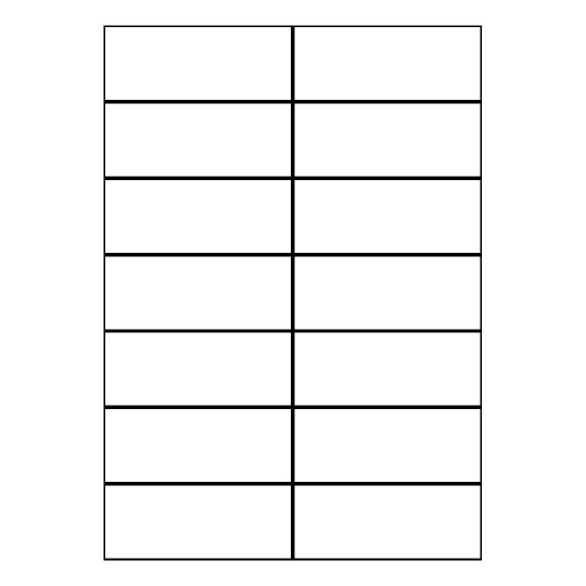 Design Online & Word-template Avery 105x42-R | Avery