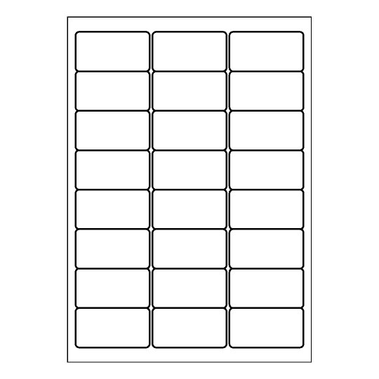 Design Online & Word-template Avery 64x34-R | Avery