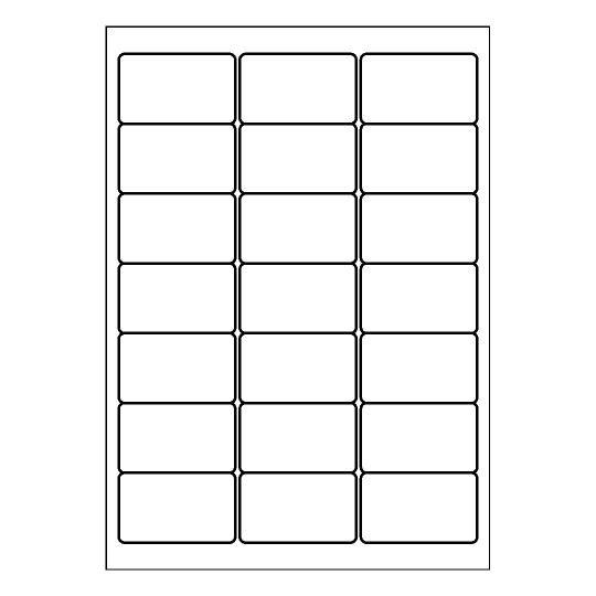 Design Online & Word-template Avery 64x38-R | Avery